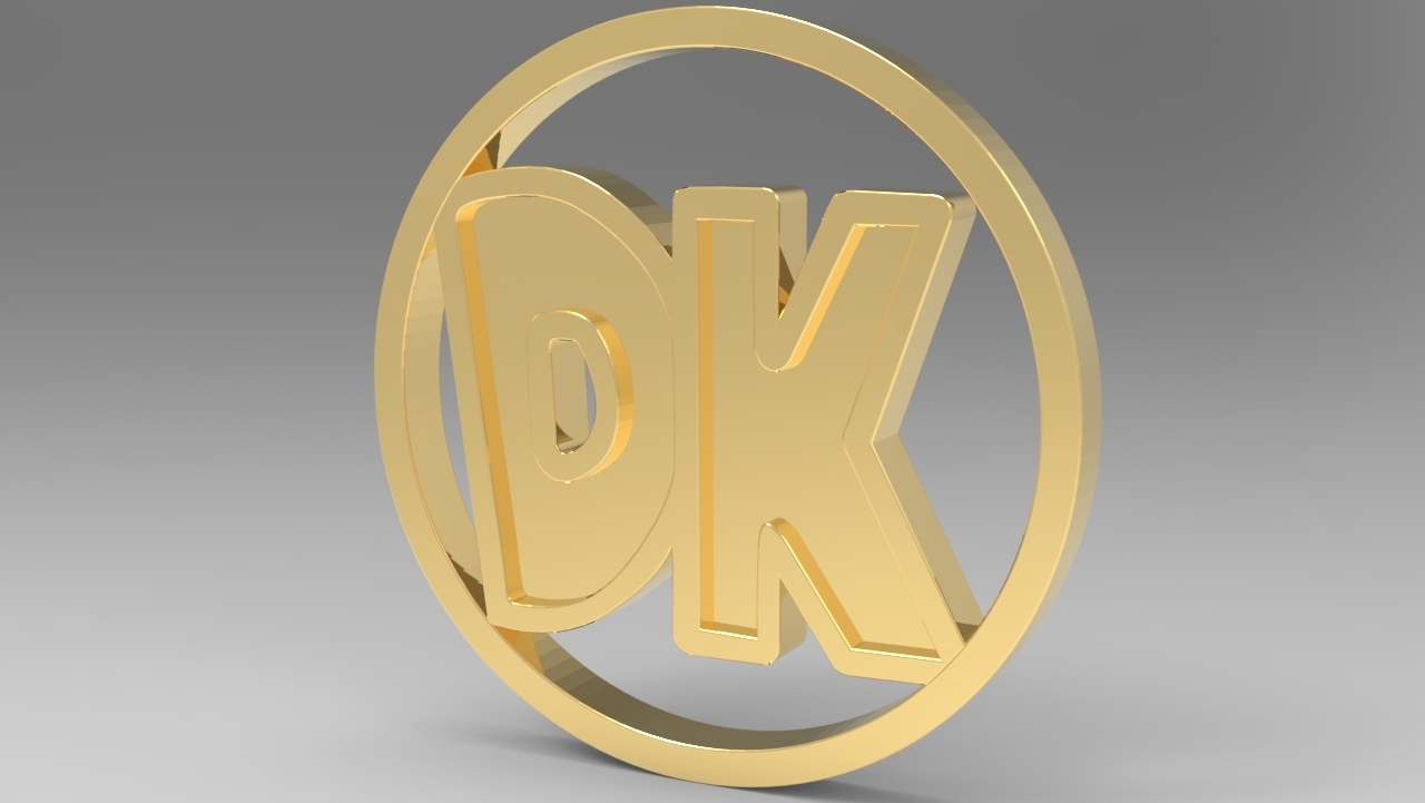 Archivo STL Donkey Kong Country Coin 🪙・Plan imprimible en 3D para ...