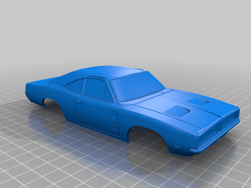 Fichier STL gratuit 69 Dodge Charger R/T Xmods Body 🐚 ・Design pour imprimante 3D à télécharger・Cults