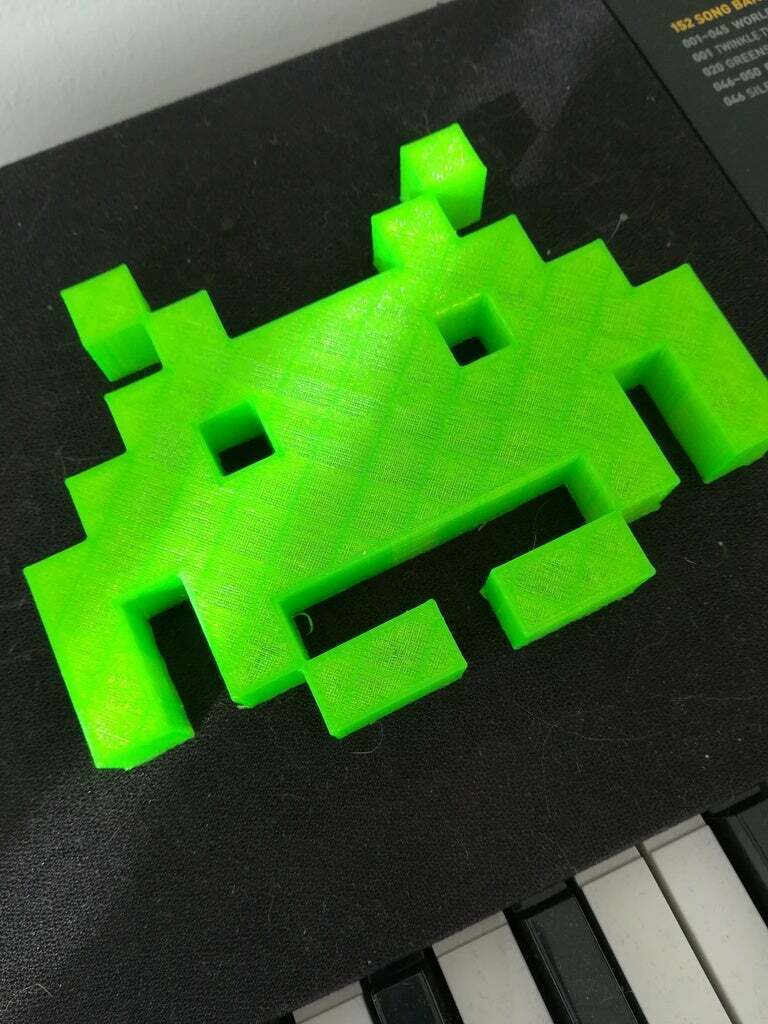Free STL file space invaders 🛰 ・3D print design to download・Cults