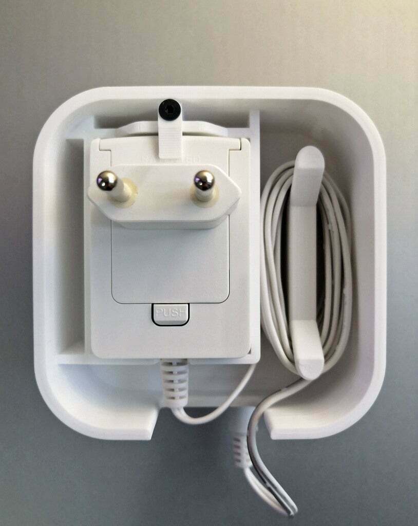 🌉 Philips Hue Bridge Socket Mount (Support-free)・Free STL File for ・Cults