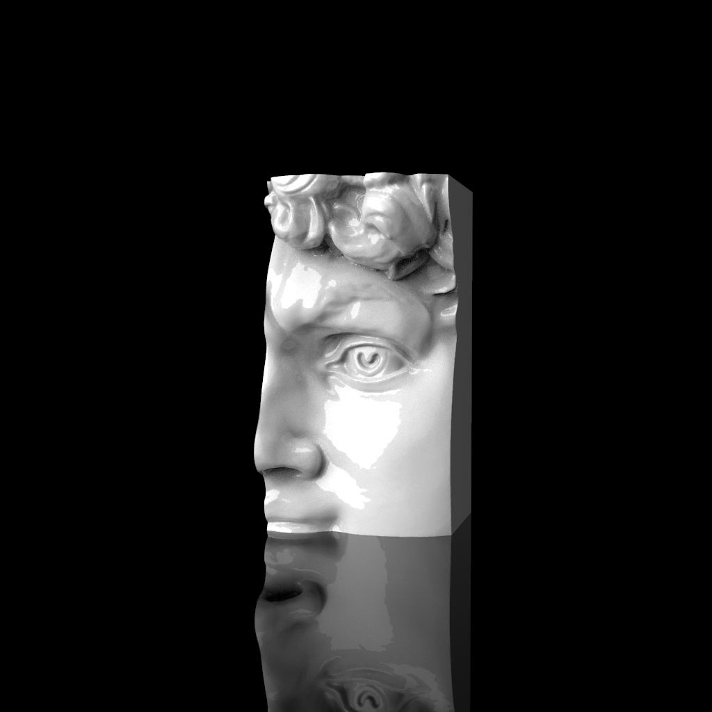 ️ David Face candle mold・ STL File for ・Cults