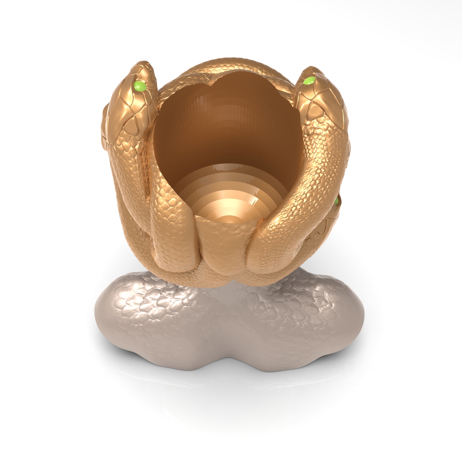 🪴 Medusa Gorgon pot stl・ STL File for ・Cults