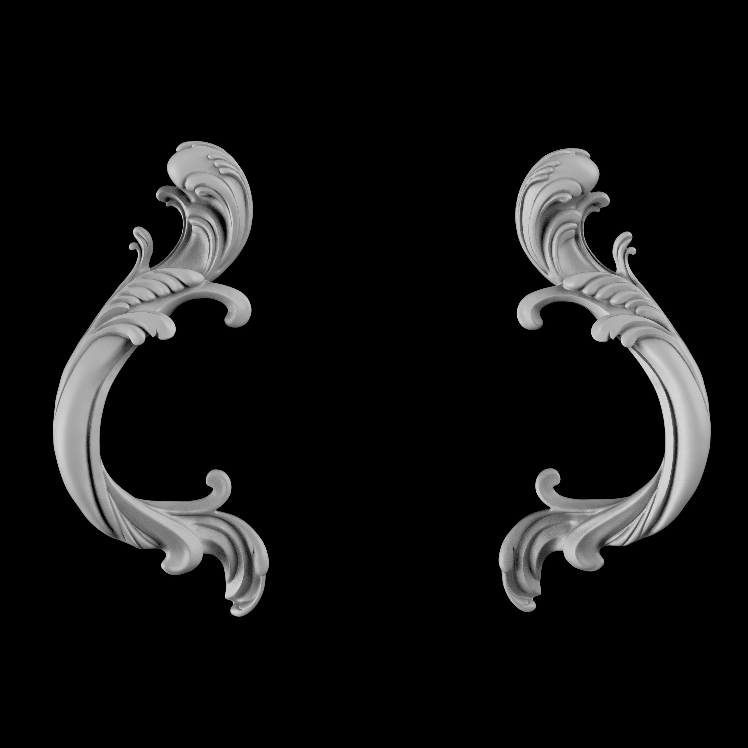 STL file Gold door handle 🚪 ・3D printable model to download・Cults