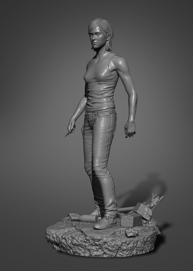 🎅 Ellie Santa Barbara Outfit 3D print model・ 3D File for ・Cults