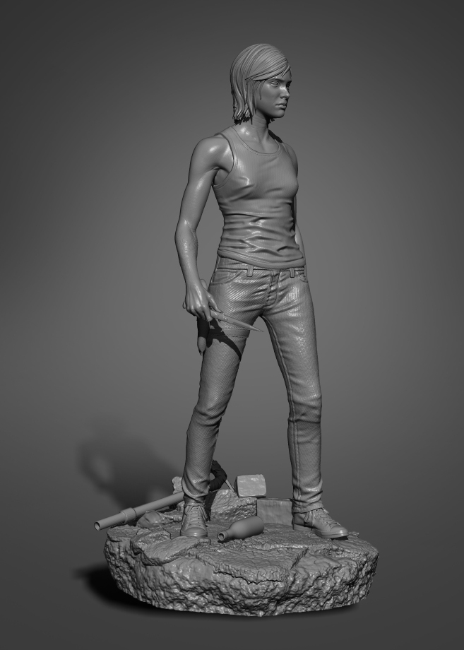 🎅 Ellie Santa Barbara Outfit 3D print model・ 3D File for ・Cults