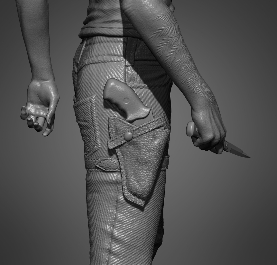 🎅 Ellie Santa Barbara Outfit 3D print model・ 3D File for ・Cults