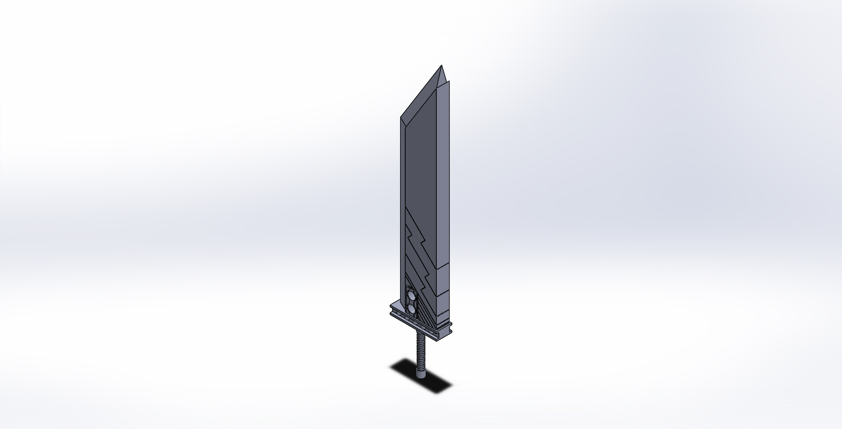 🗡️ Buster sword (Final Fantasy VII)・Free STL File for ・Cults