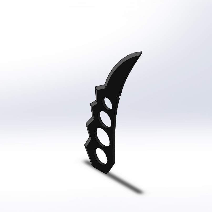 STL file Ninja tools (Naruto) 🥷 ・Model to download and 3D print・Cults