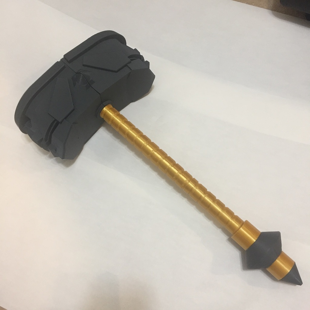 Archivo 3D gratis Martillo del padre de Skylander Crusher 🎲 ・Plan para ...