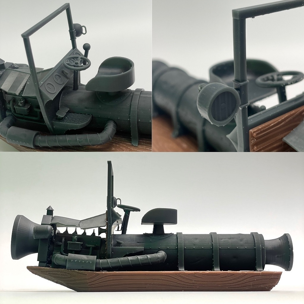 STL file Medusa's Swamp Mobile 🛥️ ・3D printable model to download・Cults