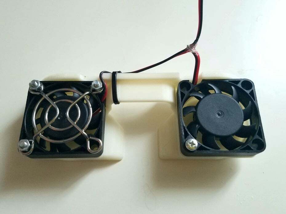 3D printing Zortrax m200 dual fan duct・Cults