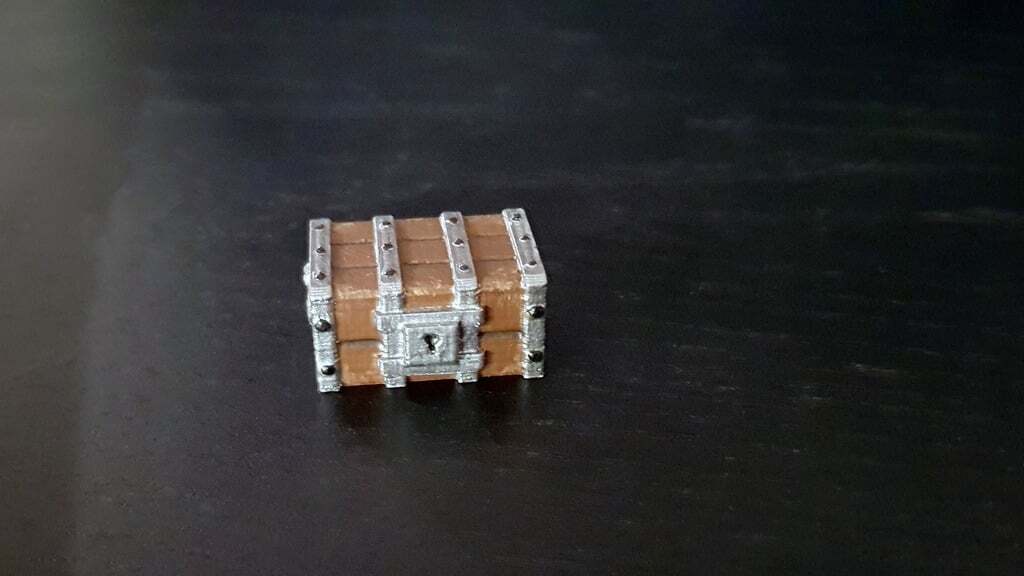 3D printed Locked Chest・Cults