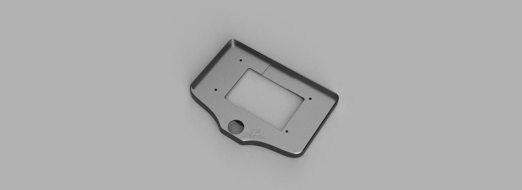 Free STL file Display holder 7" with PIR 🔧 ・3D print model to download ...