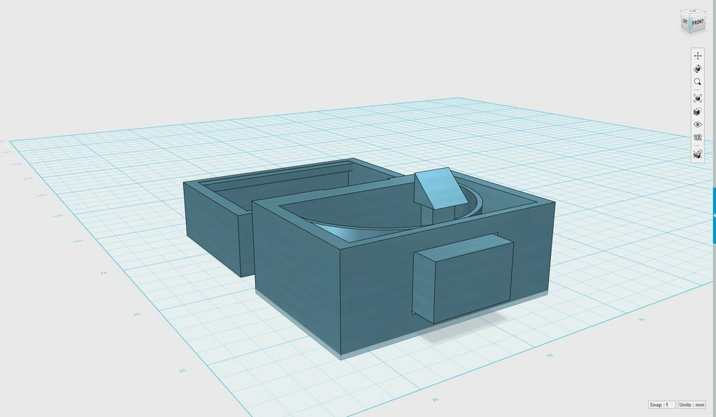 📦 Basic Locking Mechanism -Concept-・Free STL File for ・Cults