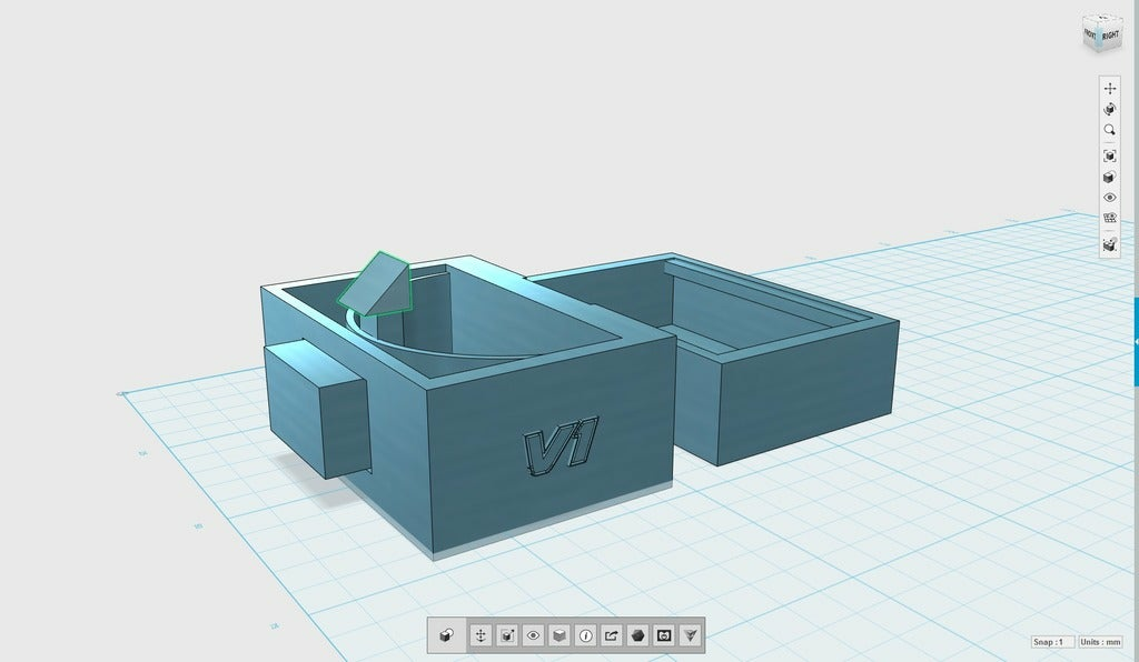 📦 Basic Locking Mechanism -Concept-・Free STL File for ・Cults