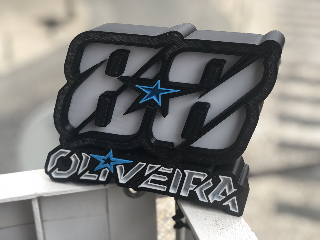 STL file M88 - Miguel Oliveira Logo 🏠 ・Design to download and 3D print ...