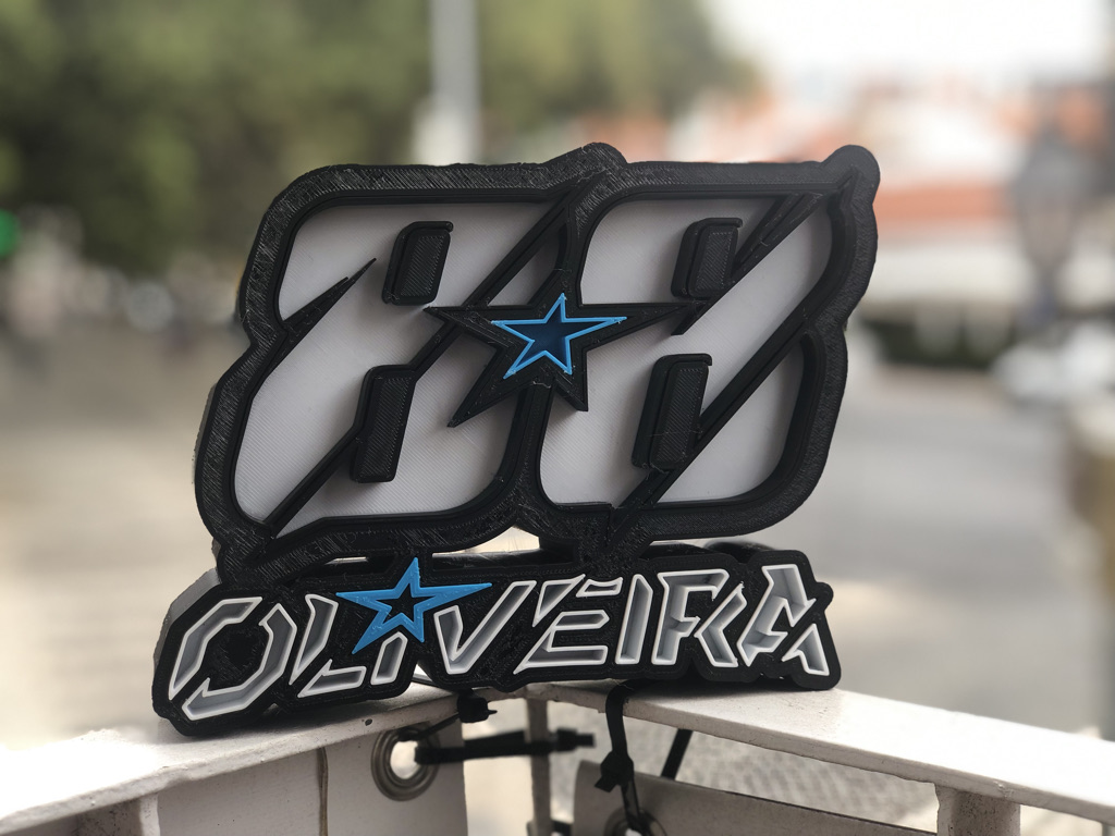 STL file M88 - Miguel Oliveira Logo 🏠 ・Design to download and 3D print ...