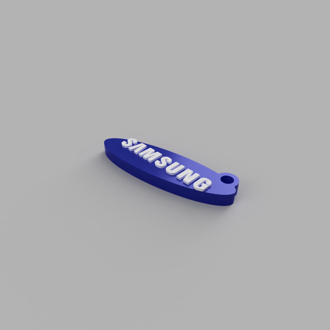 Free STL file Keychain Samsung 🗝️ ・3D printing design to download・Cults