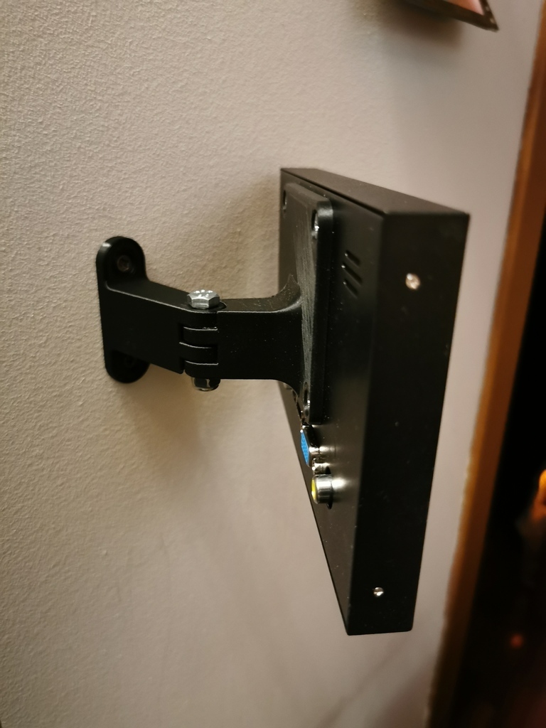 Free 3D file Mini-monitor wallmount support 🧞‍♂️・3D printable model to ...