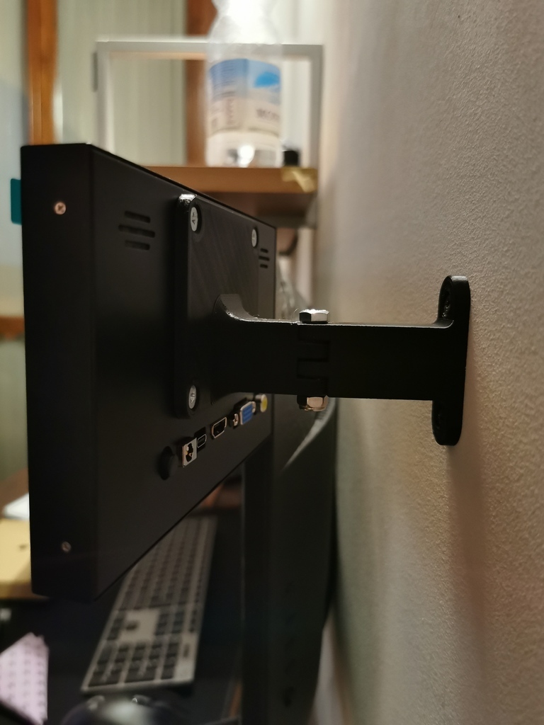 Free 3D file Mini-monitor wallmount support 🧞‍♂️・3D printable model to ...
