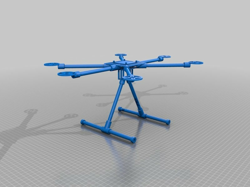 Free STL file Hexa frame 🖼️ ・3D printable model to download・Cults