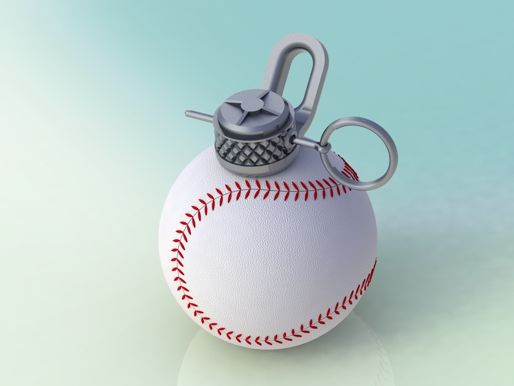 Free 3D file Fallout Baseball Grenade ⚾ ・Model to download and 3D print ...