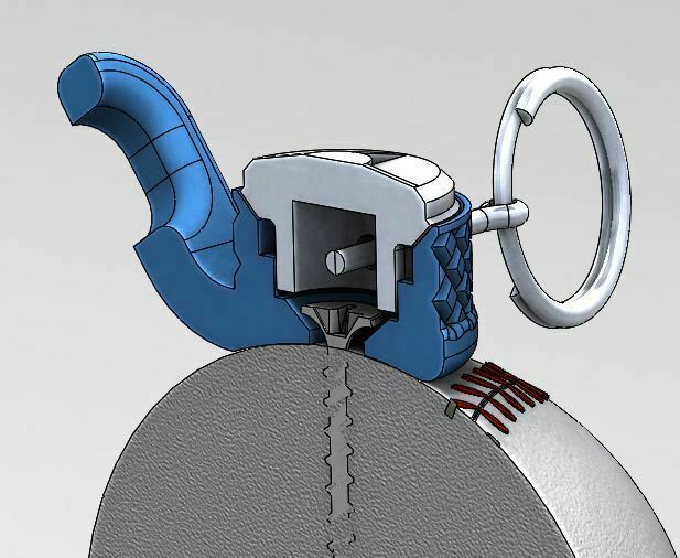 Free 3D file Fallout Baseball Grenade ⚾ ・Model to download and 3D print ...