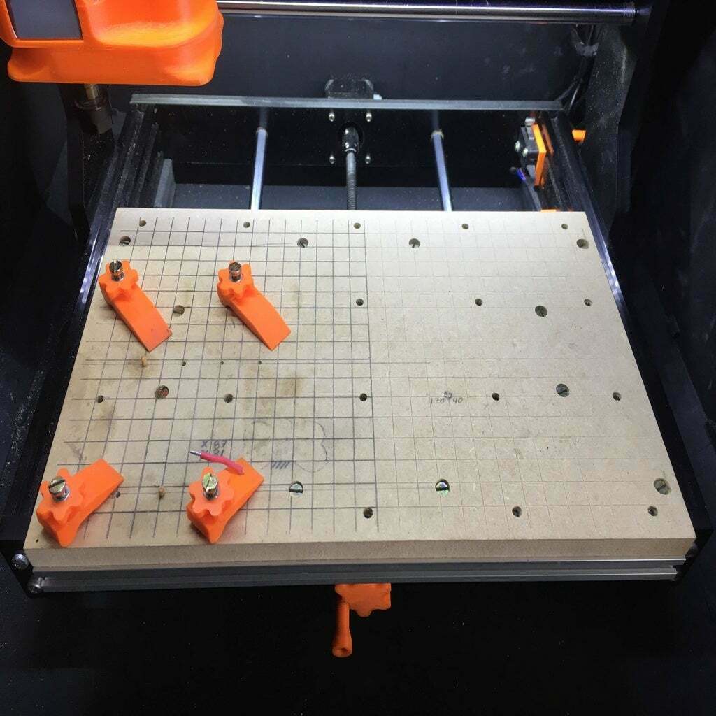 🔧 CNC 3018 Pro - Wasteboard & Clamps・Free STL File for 3D printing and ...