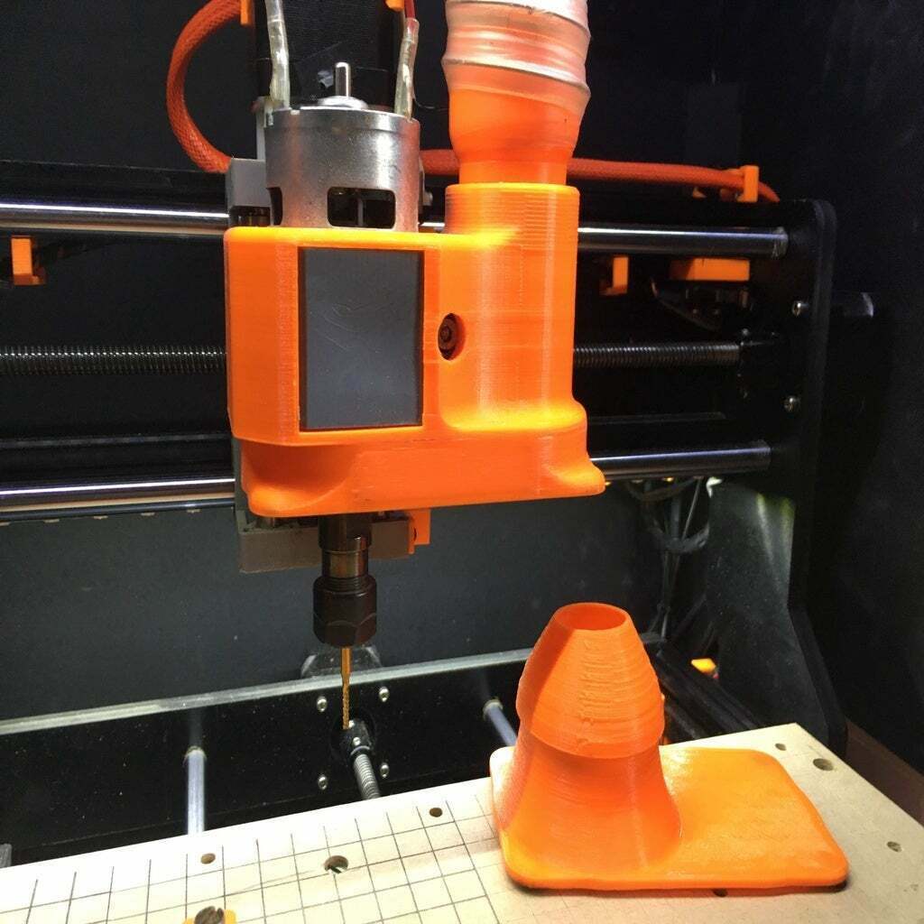 🌬️ CNC 3018 Pro - Dust Collector・Free STL File for 3D printing and CNC ...