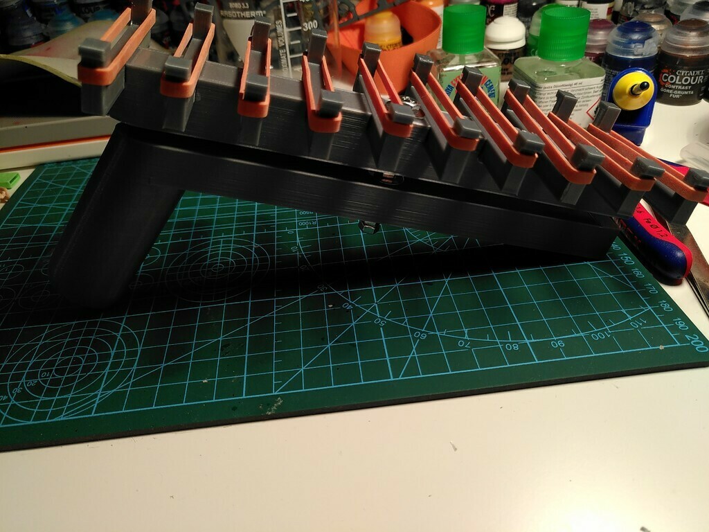 🦸 Miniature Priming Handle Basing Handle・Free STL File for ・Cults