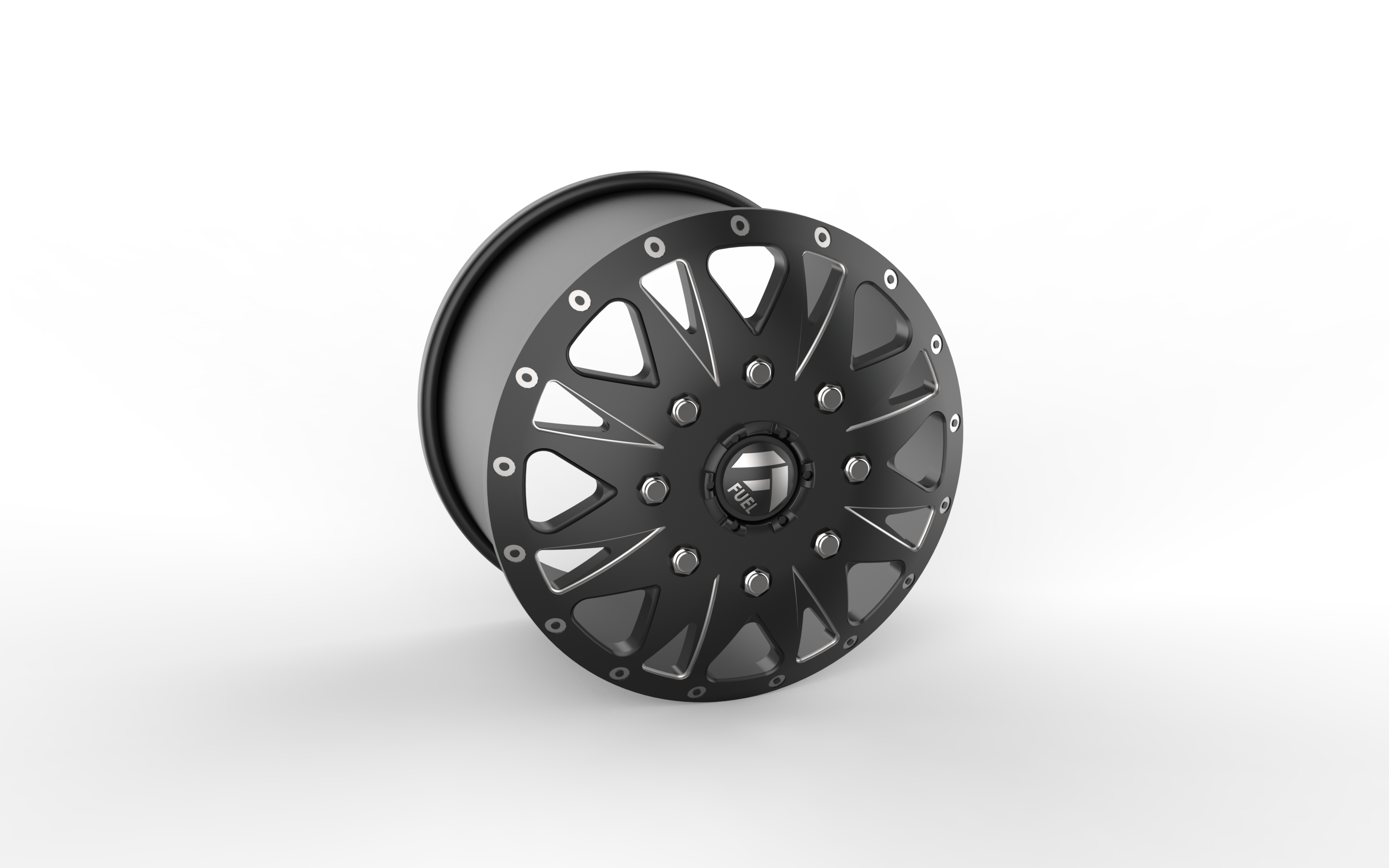 STL file Fuel Dually Wheels Throttle Dually Front and Rear - D513 ⛽・3D ...