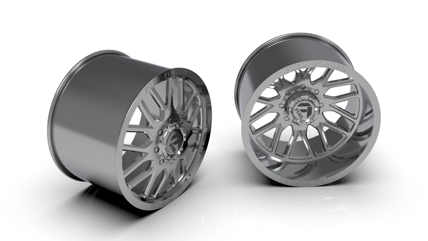 ⛽ FUEL DUALLY FF66 WHEELS (FRONT AND REAR WHEELS)・ STL File for 3D ...