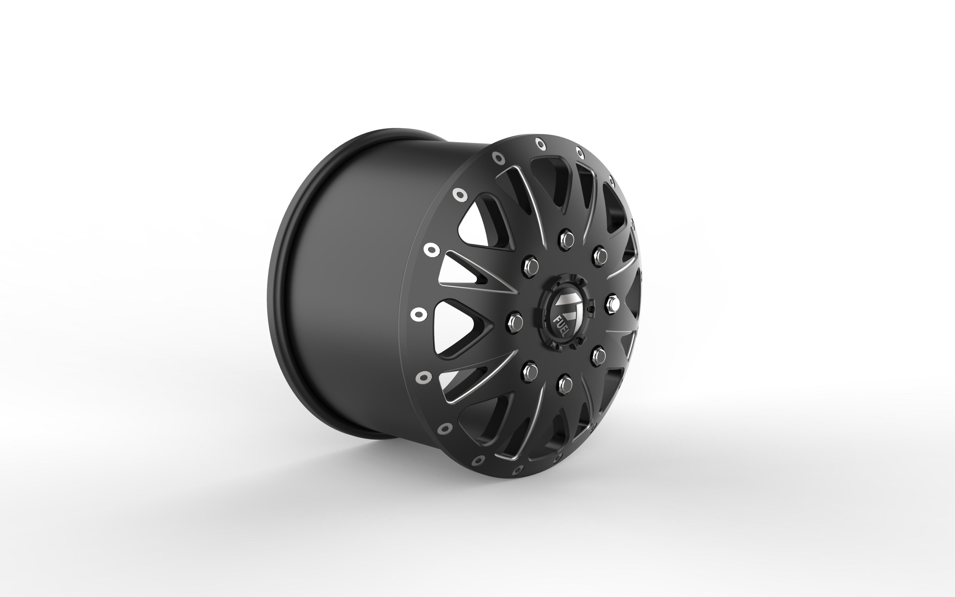 STL file Fuel Dually Wheels Throttle Dually Front and Rear - D513 ⛽・3D ...