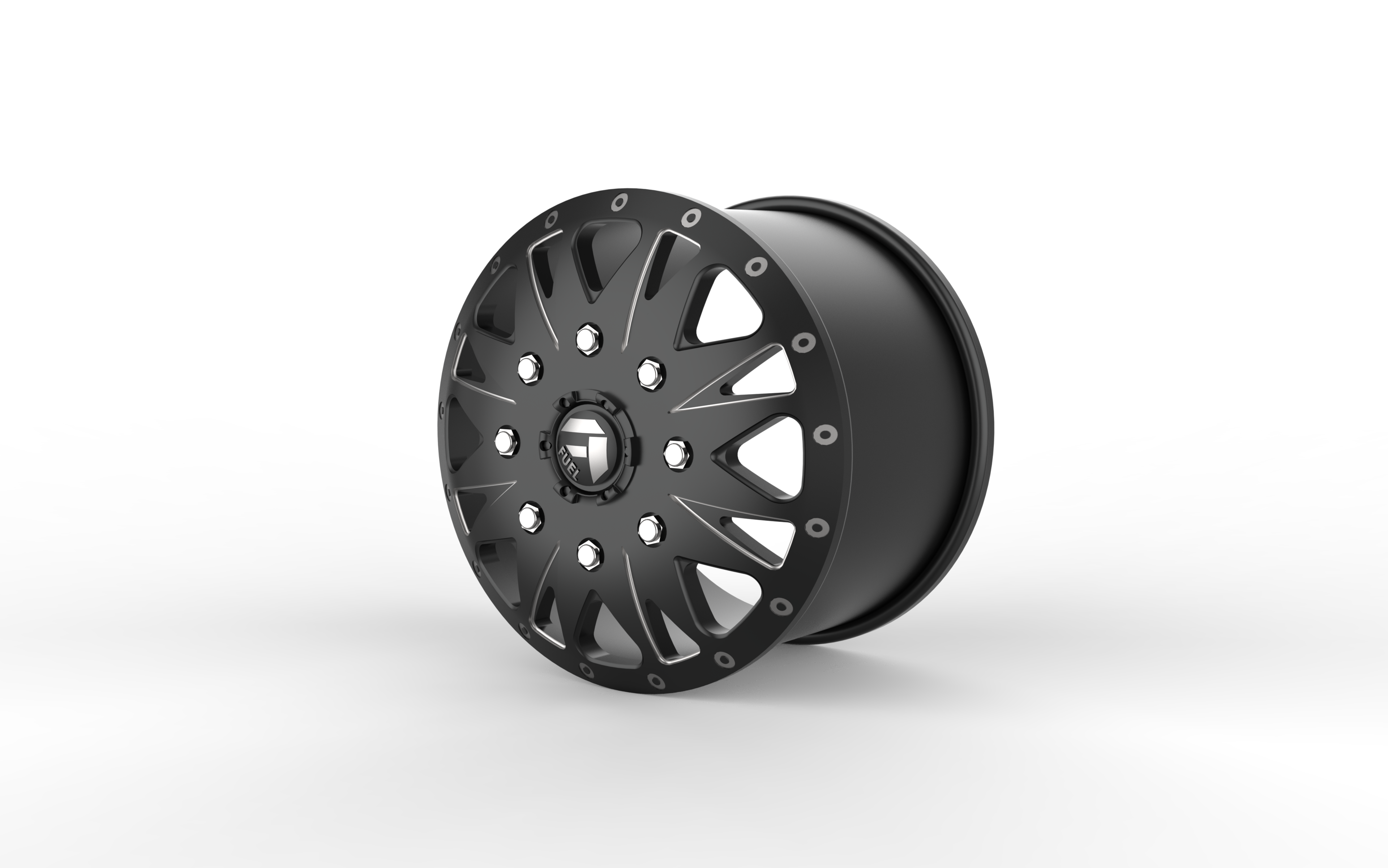 STL file Fuel Dually Wheels Throttle Dually Front and Rear - D513 ⛽・3D ...