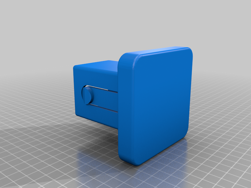 🧞‍♂️ Blank hitch cover・Free STL File for ・Cults
