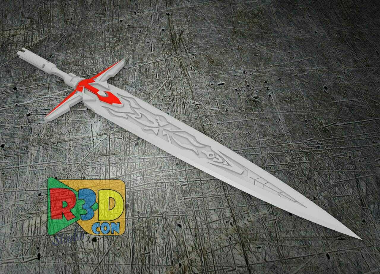STL file Knight Sword For Optimus Prime Leader Class 🗡️・3D print model ...