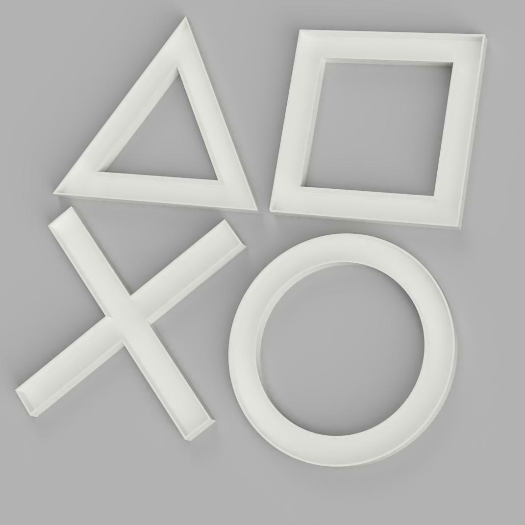 3D file NAMELED PLAYSTATION - LED LAMP 🎮・3D print design to download・Cults