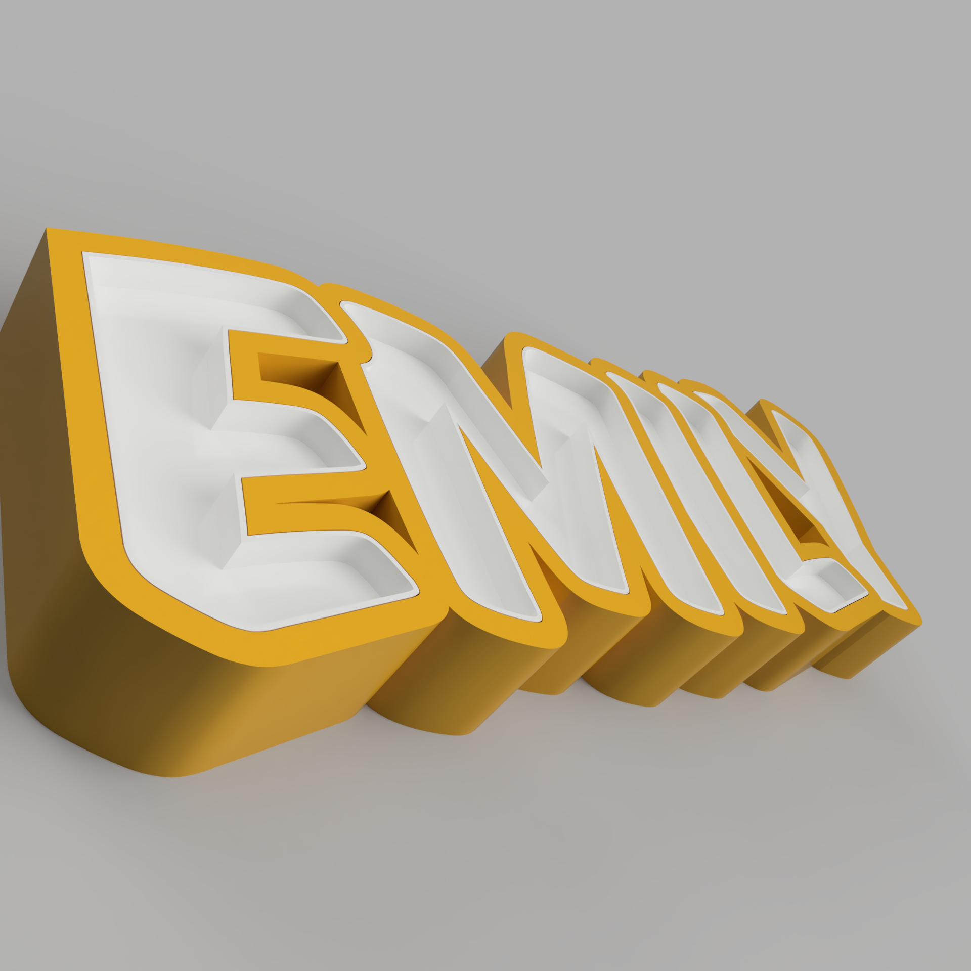 Archivo 3D NAMELED EMILY - LÁMPARA LED CON NOMBRE 🏠 ・Modelo de ...