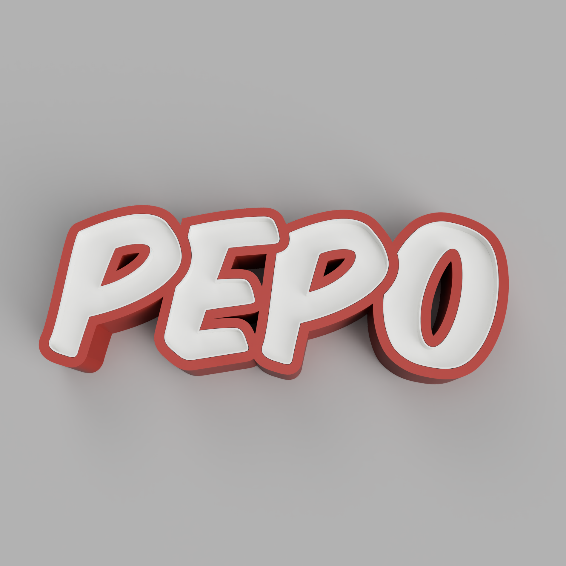 3D file PEPO - LED LAMP WITH NAME (NAMELED) 🔦 ・3D print design to ...