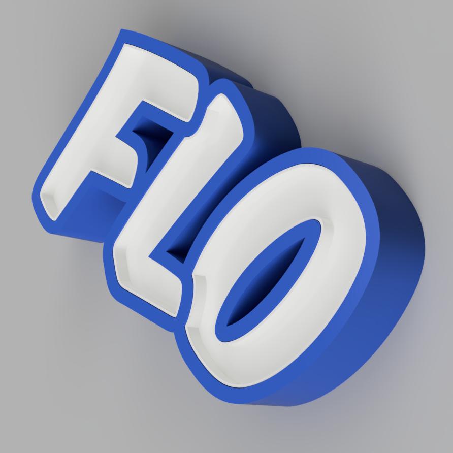 3D file NAMELED FLO - LED LAMP WITH NAME 🔦 ・3D print model to download ...