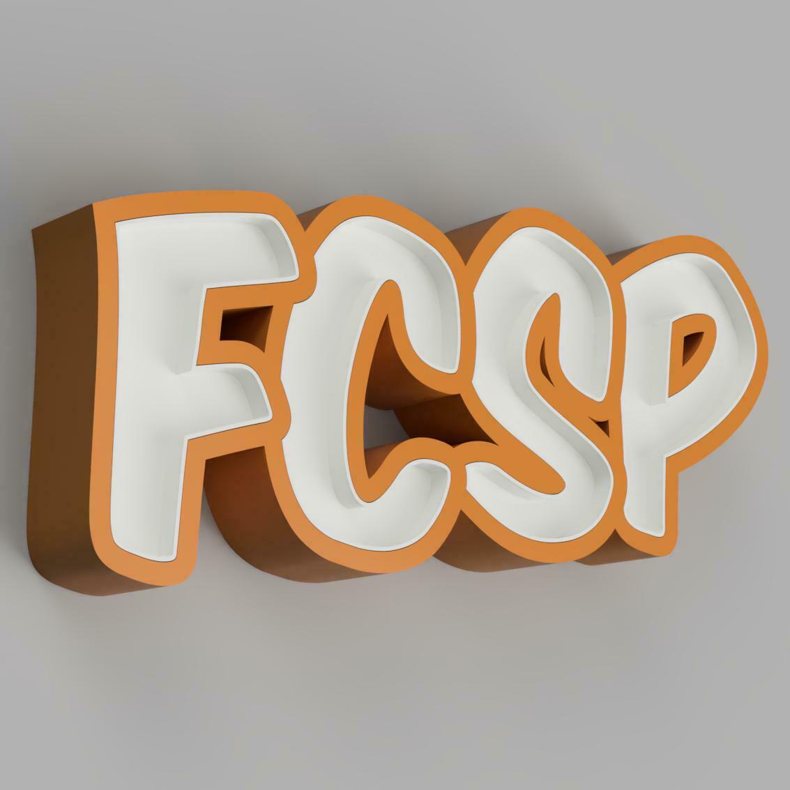 3D file NAMELED FCSP - LED LAMP WITH NAME 🔦 ・Model to download and 3D ...