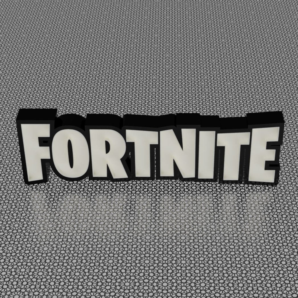 STL file FORTNITE - LED LAMP WITH NAME (NAMELED) 🔦 ・Model to download ...