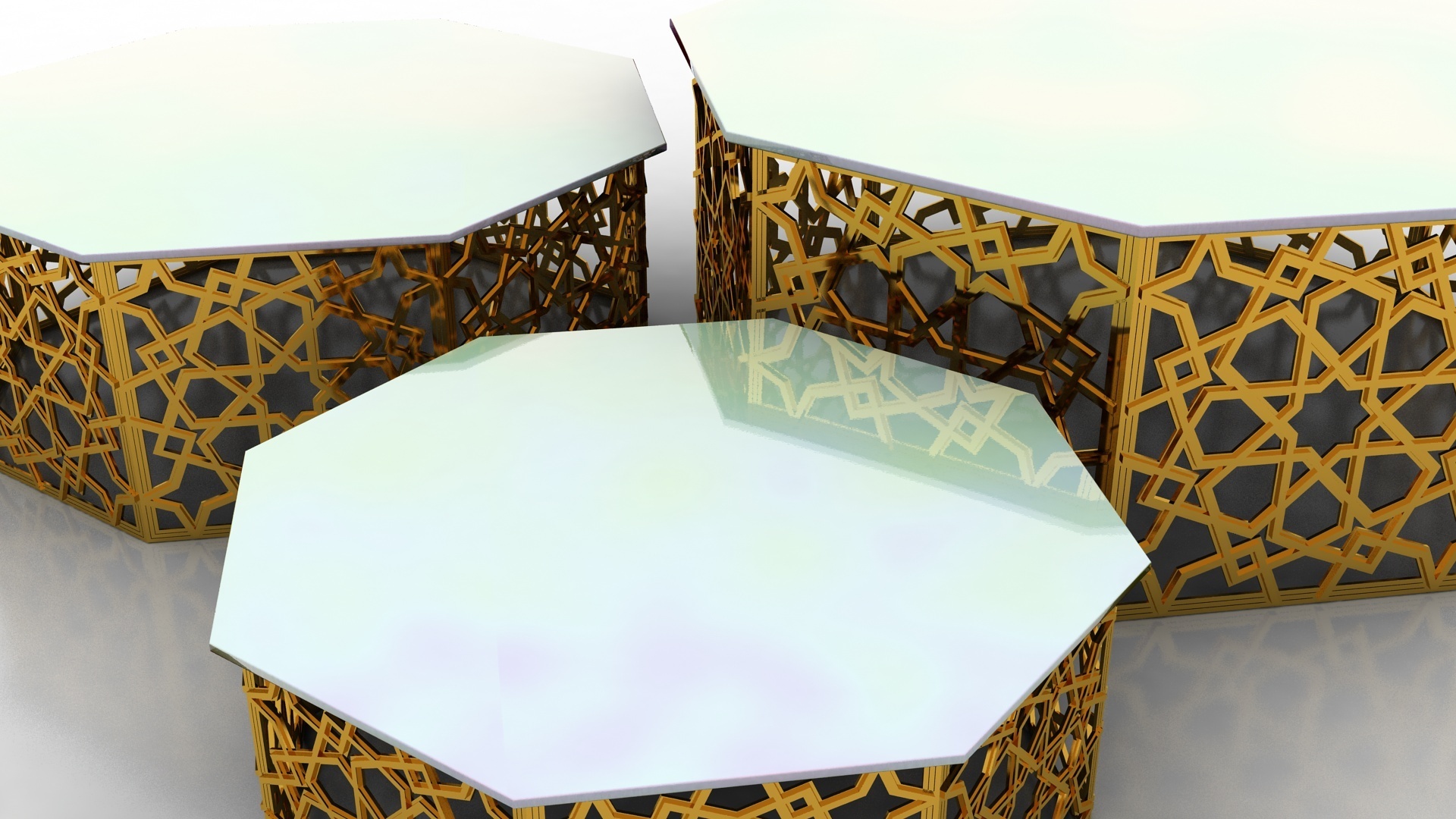 Archivo STL Mesa Arabesca 🏛️ (OBJ)・Design para impresora 3D para ...