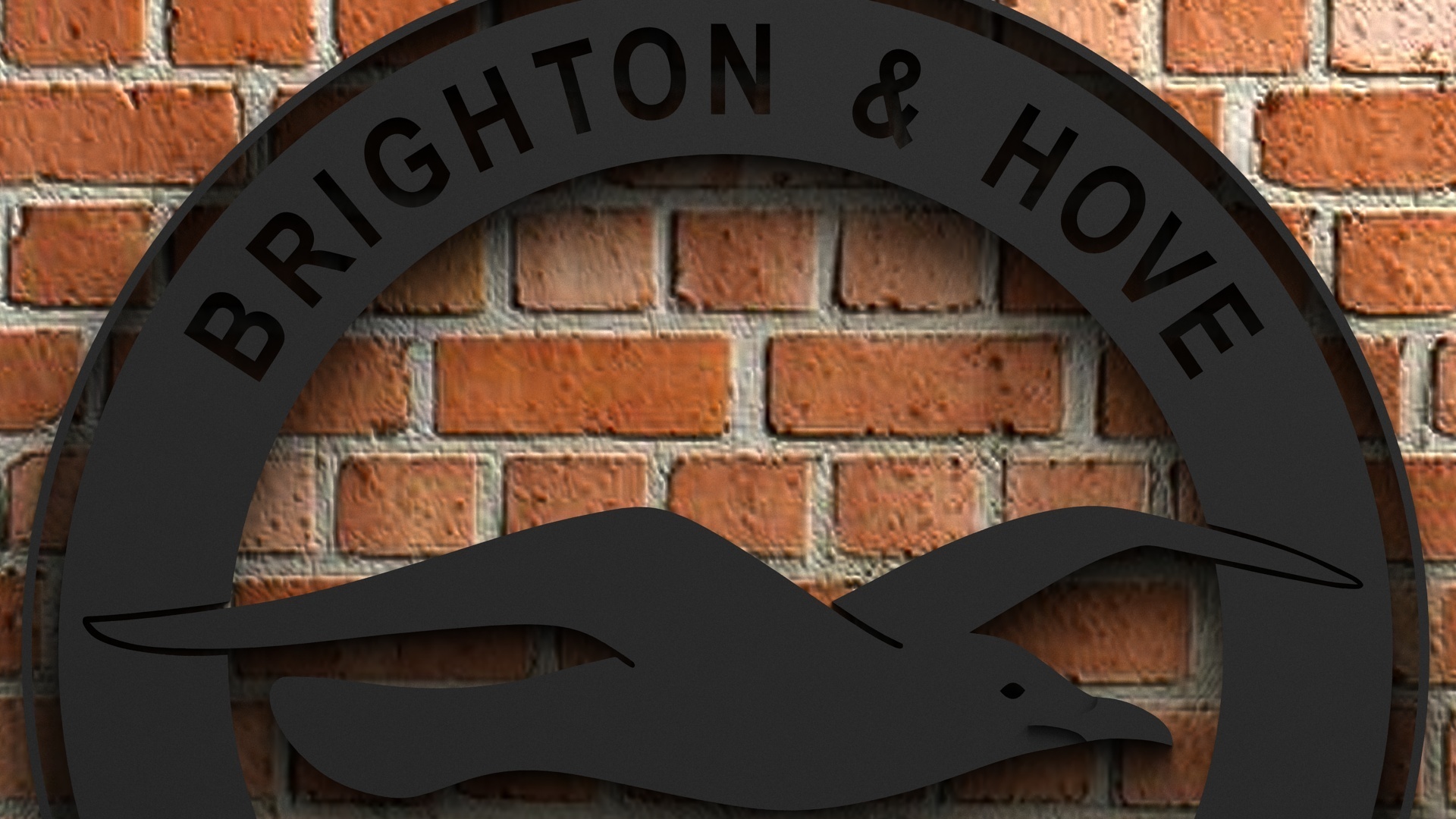 🥅 Brighton & Hove Albion FC Logo・ 3D File for ・Cults