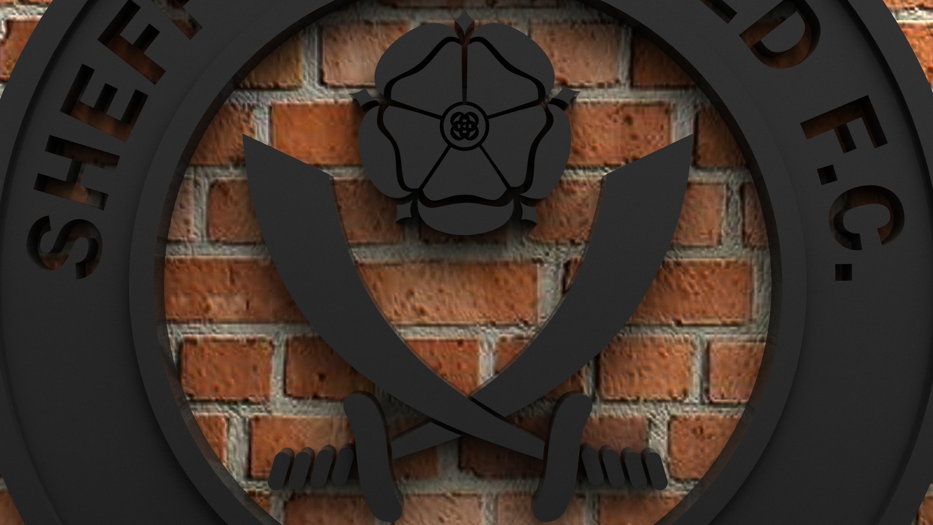 Archivo STL Logotipo del Sheffield United FC 🚩 (OBJ)・Plan imprimible en ...