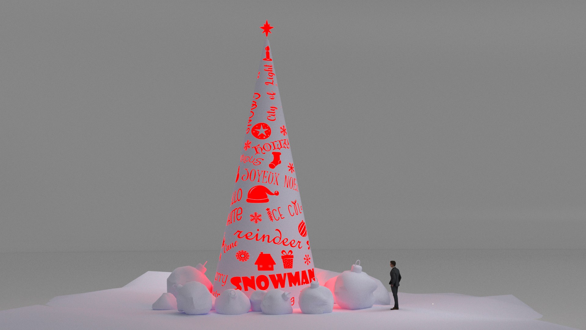 STL file Christmas Words Tree 🎄 (OBJ)・3D printing model to download・Cults