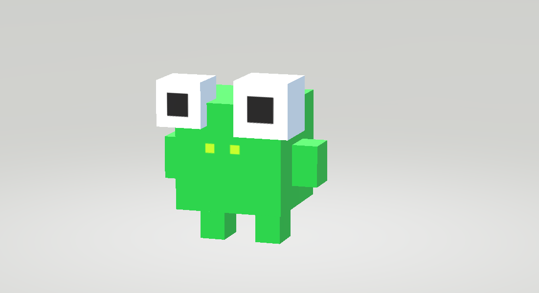 Archivo 3D Rana de pixeles. 👽 ・Plan de impresión en 3D para descargar・Cults