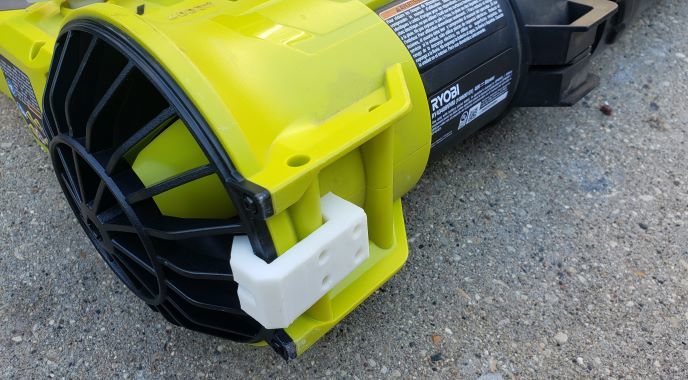 🌳 Ryobi 40V blower wall mount bracket・Free 3D File for ・Cults