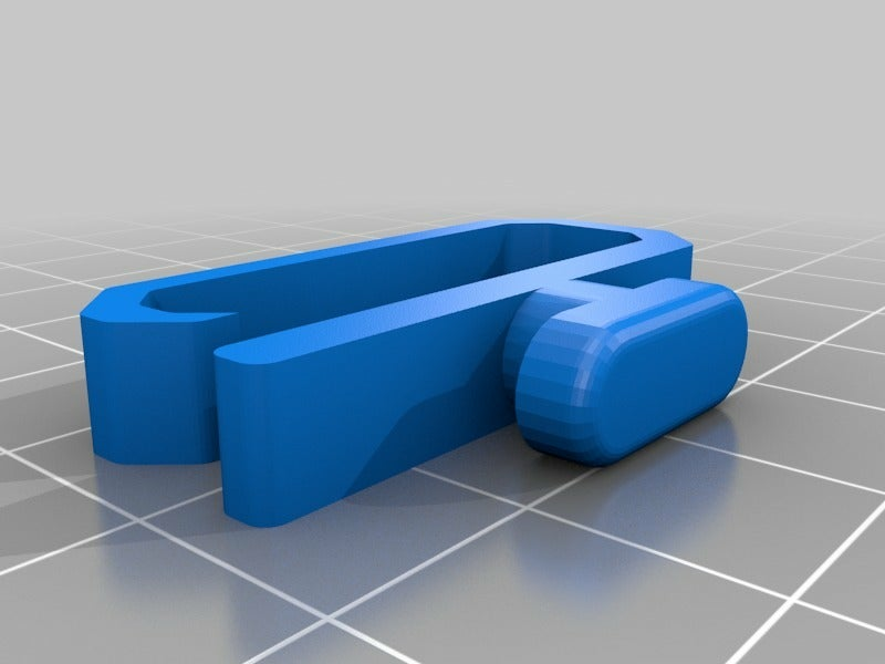 🔌 Twist In Cable Clamp [4040 Aluminium Profile]・Free STL File for ・Cults