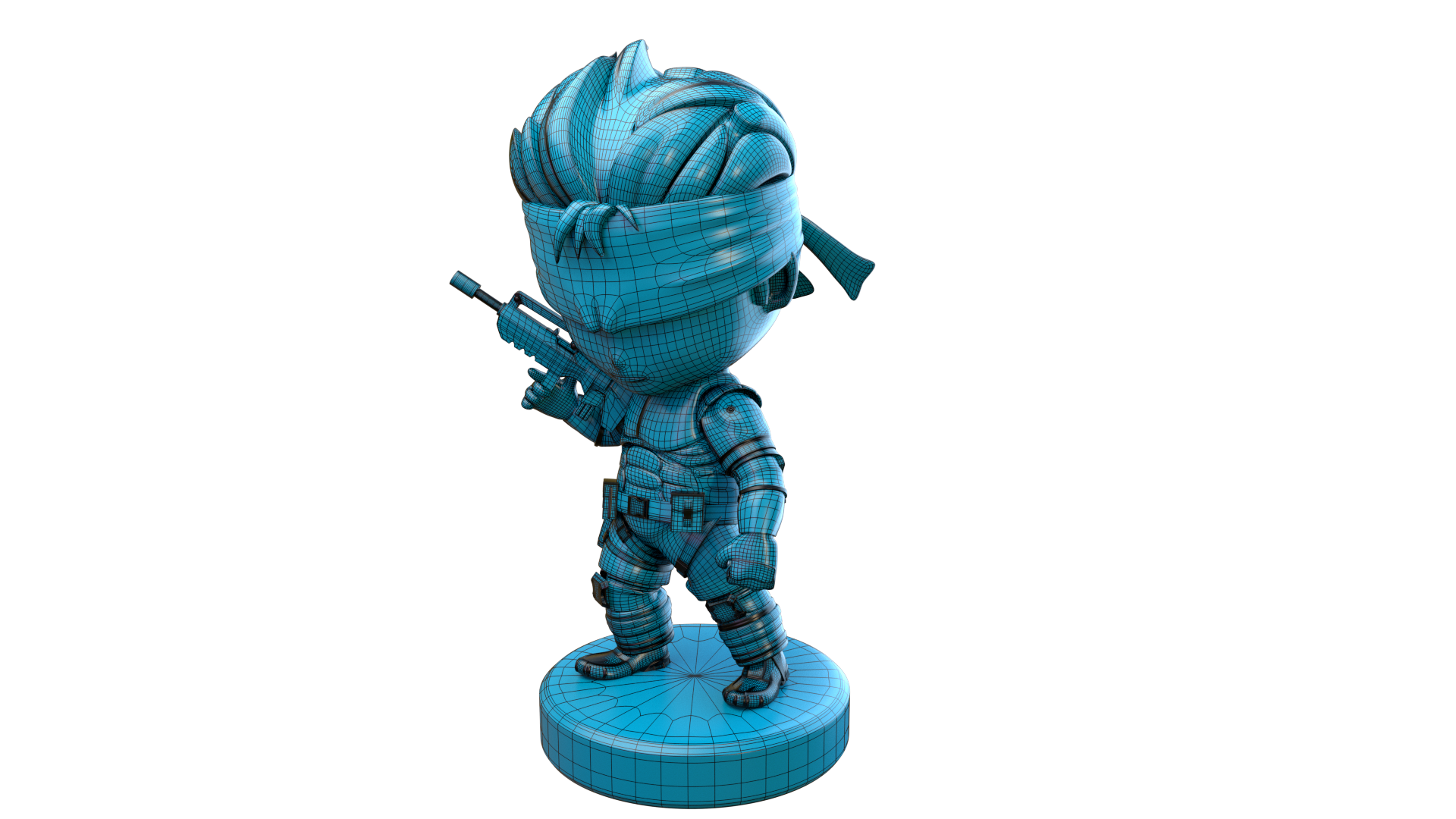 ⚙️ Metal Gear Solid Snake 3D model・ STL File for ・Cults